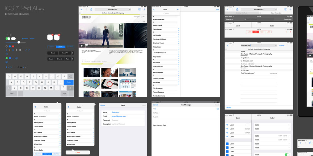 Best iOS7 UI / GUI Kits - Free Downloads - Jackrabbit Best iOS7 UI / GUI Kits - Free Downloads - Jackrabbit